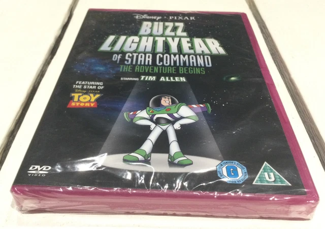 BUZZ LIGHTYEAR OF Star Command: The Adventure Begins (DVD 2022 Pixar ...