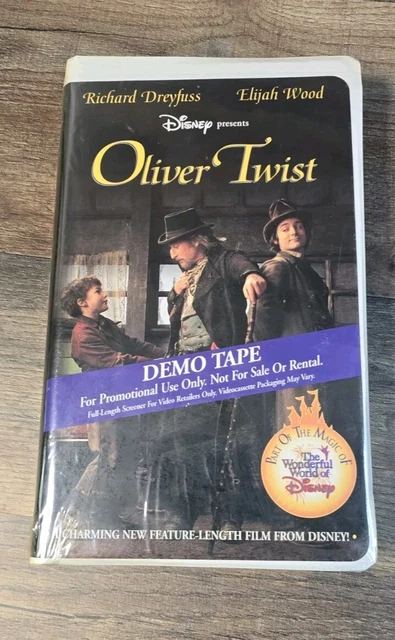DISNEY OLIVER TWIST VHS Tape Clamshell Sealed Demo / Screener New £14. ...