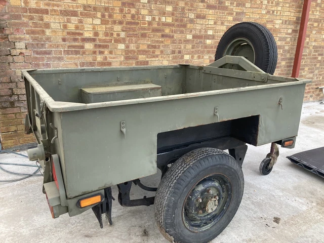 BRITISH ARMY WIDE Track Sankey Trailer - In Excellent Condition £625.00 ...