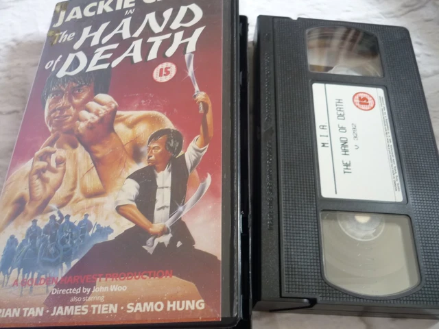UK PAL VHS small box hand of death jackie chan £20.00 - PicClick UK