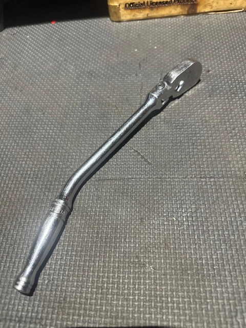 SNAP ON TOOLS 3/8 FBF80A flex head multi position bent handle Ratchet ...