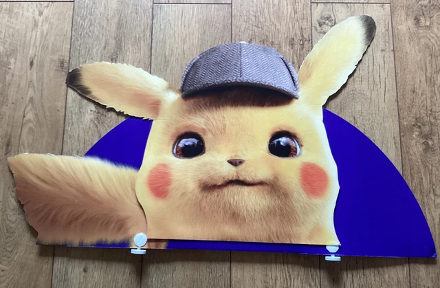 DETECTIVE PIKACHU POKEMON Movie Cinema Standee Cardboard Cutout with ...