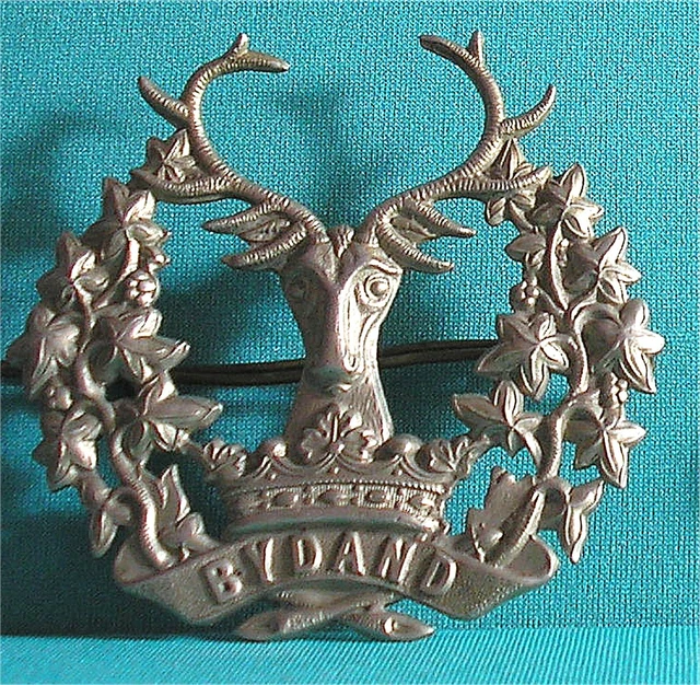 ORIGINAL BRITISH MILITARY Cap Badge Gordon Highlanders "Bydand" £4.20 ...