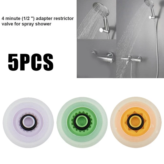 FACILE ?? INSTALLER 5x r??ducteur de d??bit de douche ensemble ??conomie d'eau 4 EUR 6,78 ...