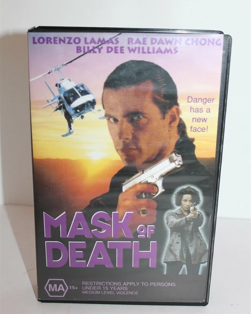 MASK OF DEATH VHS Video 1995 Network Entertainment Lorenzo Lamas £12.52 ...