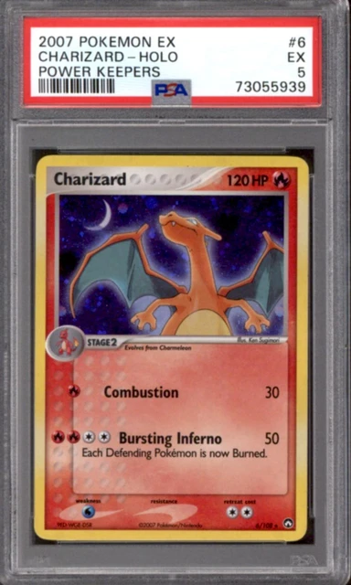 POKEMON POWER KEEPERS Charizard 6/108 PSA 5 EUR 75,72 - PicClick FR