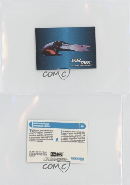 1993 SKYBOX HOSTESS/FRITO Lay Star Trek Minis Ferengi Maurauder #20 ...