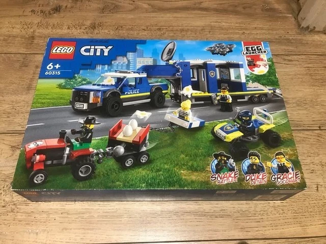 LEGO 60315 CAMION De Commandement Mobile De La Police City Set Neuf New ...