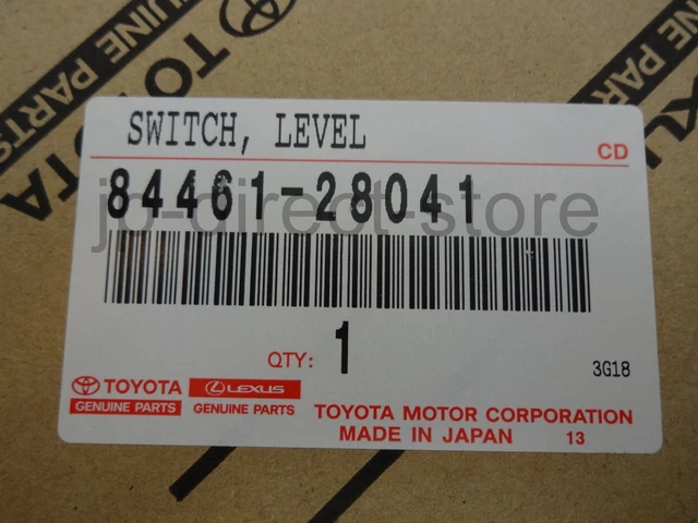 GENUINE TOYOTA FUEL Filter Water Sensor 84461-28041 OEM £106.73 ...