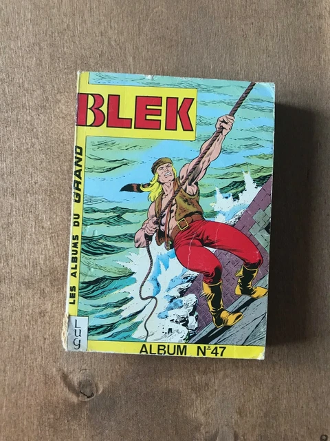 BANDE DESSINÉE ANCIENNE Les albums du grand Blek Album numéro 47 EUR 7,00 - PicClick FR