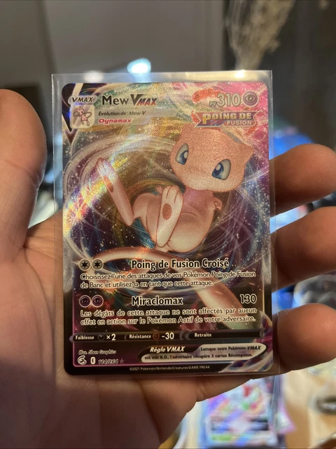 CARTE POKEMON MEW 114/264 Vmax Ultra Rare Epée et Bouclier 8 EB08 FR NEUF EUR 12,00 - PicClick FR