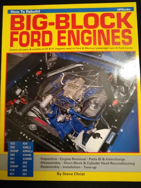 HOW TO REBUILD Your Big-Block Ford Engines by Christ, Steve £8.00 - PicClick UK