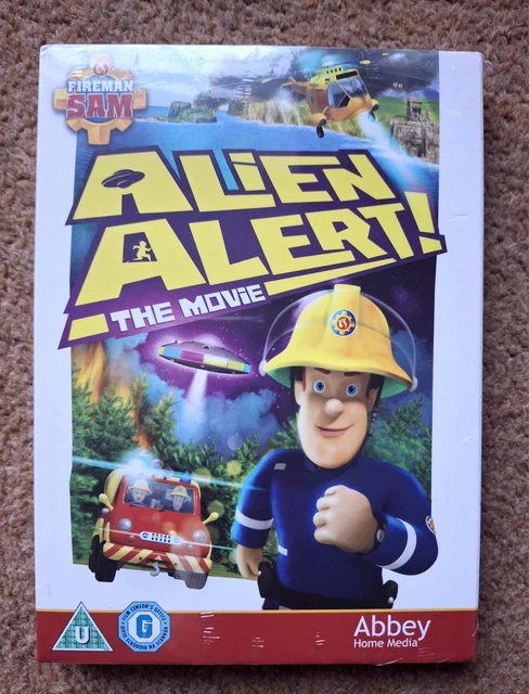 FIREMAN SAM ALIEN ALERT THE MOVIE DVD David Tennant Brand New Sealed UK ...
