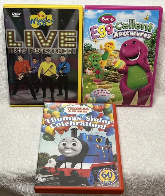 CHILDREN DVD LOT/3 Thomas & Friends Barney The Wiggles Kid TV Shows ...