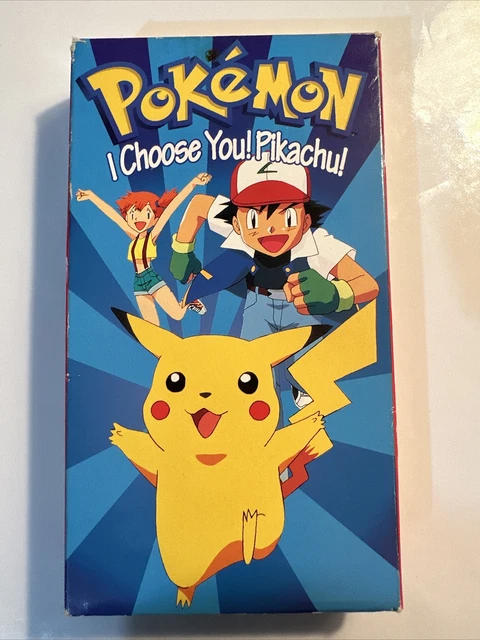 Pokemon I Choose You Pikachu Vhs Movie 1998 Nintendo Tested And Working 2156 Picclick Ca