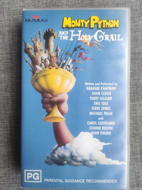 MONTY PYTHON AND the Holy Grail VHS Tape PAL AUS - John Cleese £11.95 ...