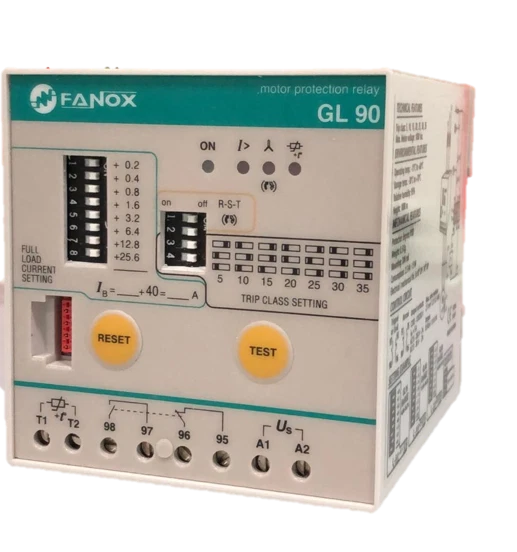 FANOX GL90 RELÈ di protezione motore integrale 30 - 60 CV, 115 V AUX ...