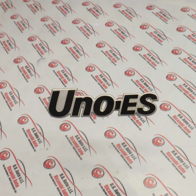 EMBLÈME SIGLE MODÈLE Fiat Uno Es Cod. FIAUNES Neuf EUR 10,33 - PicClick FR