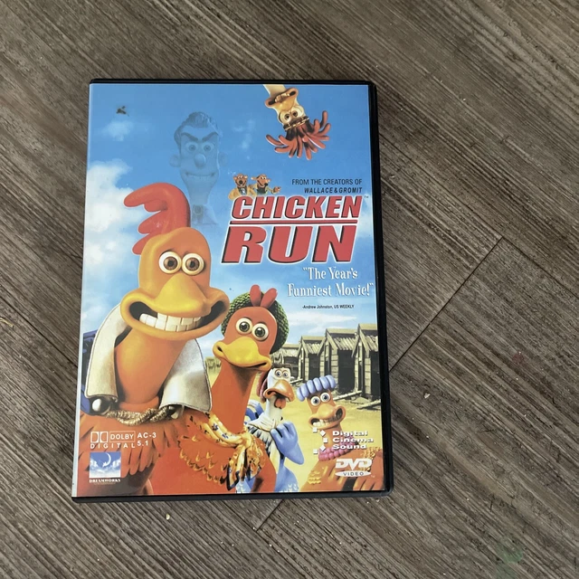 CHICKEN RUN DVD - R1 - Free Post $20.00 - PicClick AU