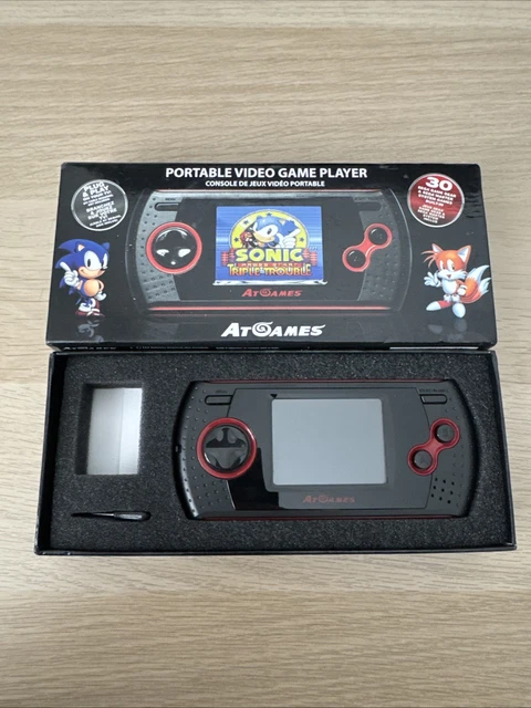 BOXED SEGA ATGAMES Portable Arcade Gamer 30 Built in Retro Games *FULLY ...