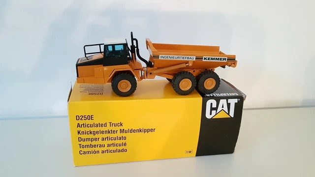Nzg Caterpillar D250 E Sondermodell Kemmer Dumper 1 50 Mit Ovp Very