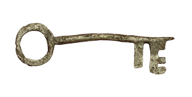 CHIAVE ANTICA GOTICA Clef Ancienne Cle Ancienne Clef Gothique Medieval ...