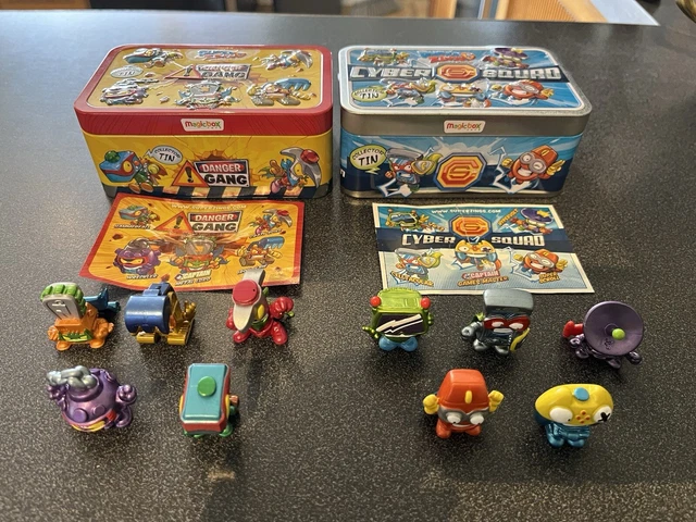 SUPERZINGS DANGER GANG & Cyber Squad Collector Tins £20.00 - PicClick UK