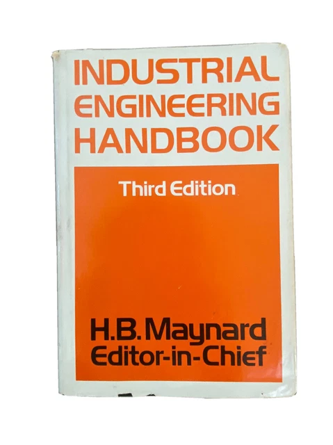 MANUEL D'INGÉNIERIE INDUSTRIELLE MAYNARD, HAROLD BRIGHT 3e édition EUR ...