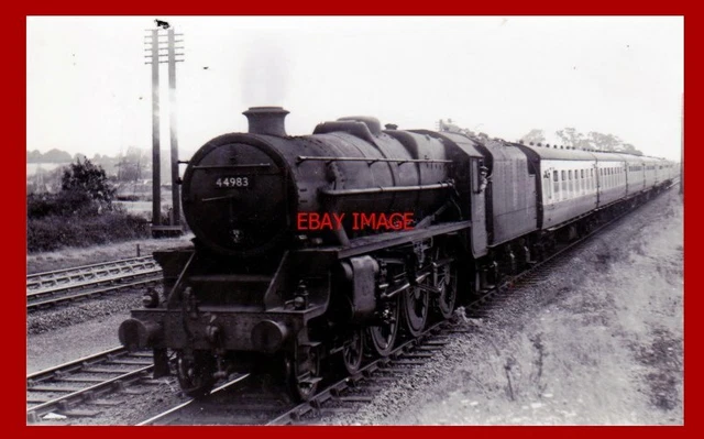 PHOTO LMS Black Five Loco No 44983 £1.45 - PicClick UK