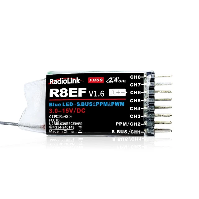 SPECIAL OFFER 8-CHANNEL SBUS/PPM/PWM Receiver with Voltage Telemetry ...