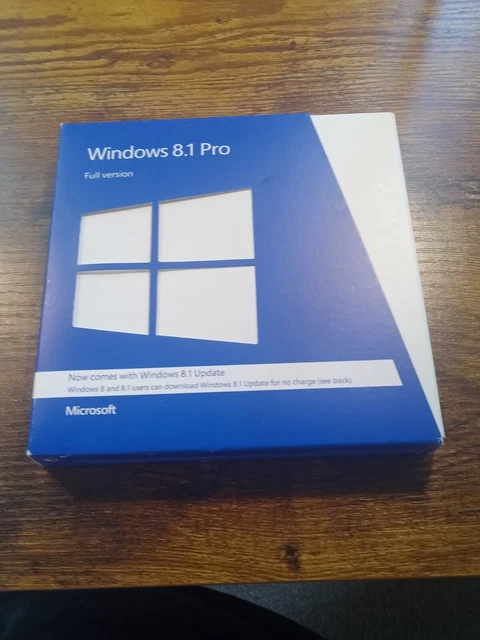 AUTHENTIC MICROSOFT WINDOWS 8.1 Pro Full English Version 32 64-Bit DVD ...