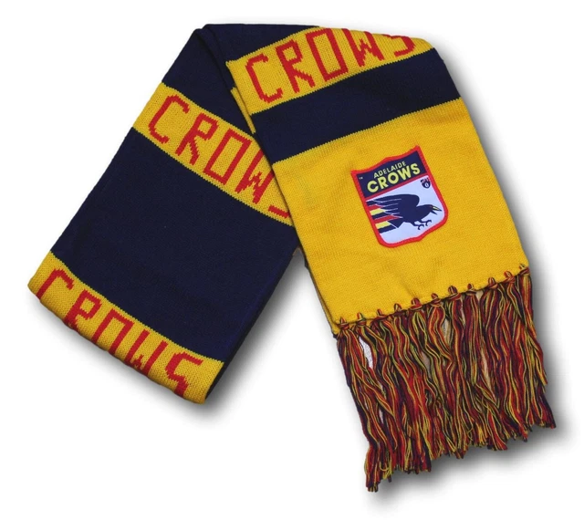 VINTAGE RETRO 1990S Adelaide Crows Sekem AFL Football Scarf $39.95 ...