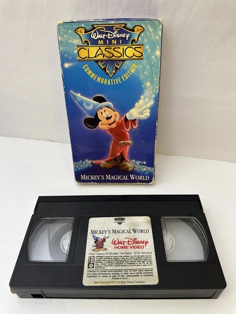 MICKEYS MAGICAL WORLD (VHS, 1991) - Walt Disney Mini Classics £1.21 ...
