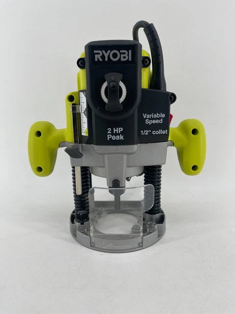 RYOBI-10 AMP 2 HP Plunge Base Corded Router- RE180PL1G $76.99 - PicClick