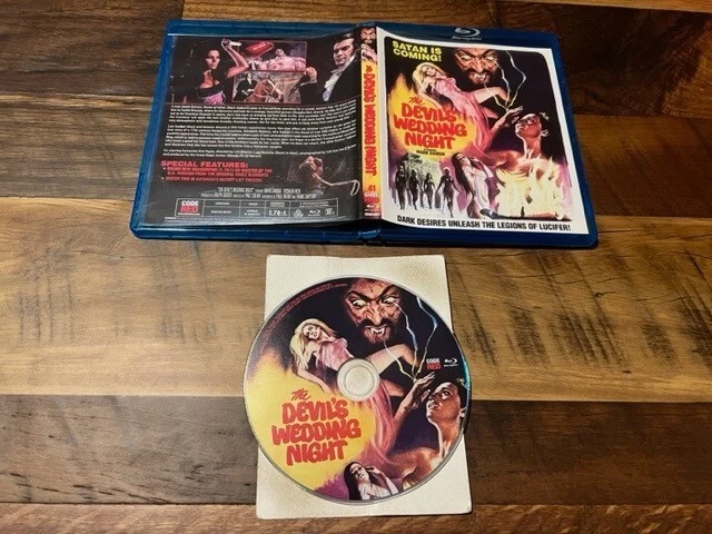 THE DEVIL'S WEDDING Night Blu ray*Code Red*70's Horror*Obscure ...