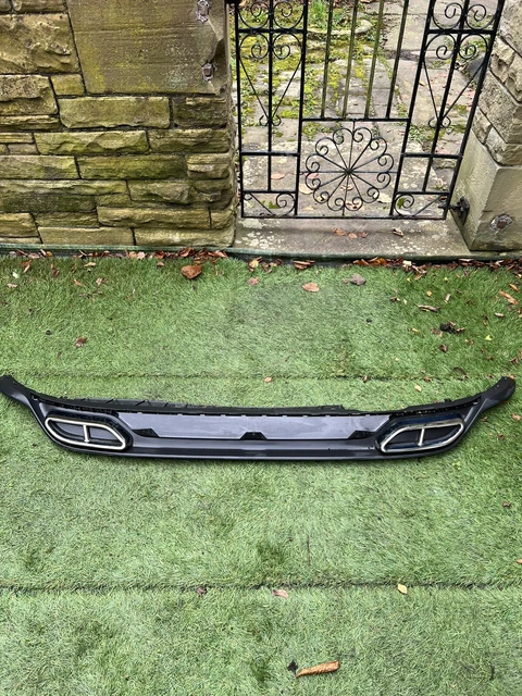 VW POLO R Line Mk7 Rear Diffuser £125.00 - PicClick UK
