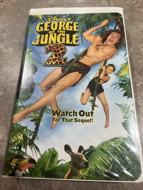 GEORGE OF THE Jungle (VHS, 1997) Brenden Fraser Clamshell £2.81 ...