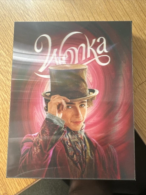 WONKA MANTA LAB 4K Blu Ray Steelbook Exclusive #68 - Double Lenti Case ...