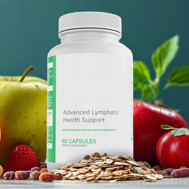 LYMPH SAVIOR ADVANCED Lymphatic Health Support Dietary Supplement 60 ...
