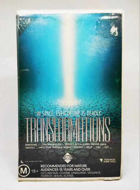 TRANSFORMATIONS (AKA ALIEN TRANSFORMATIONS) 1988 VHS PAL Tested Very ...
