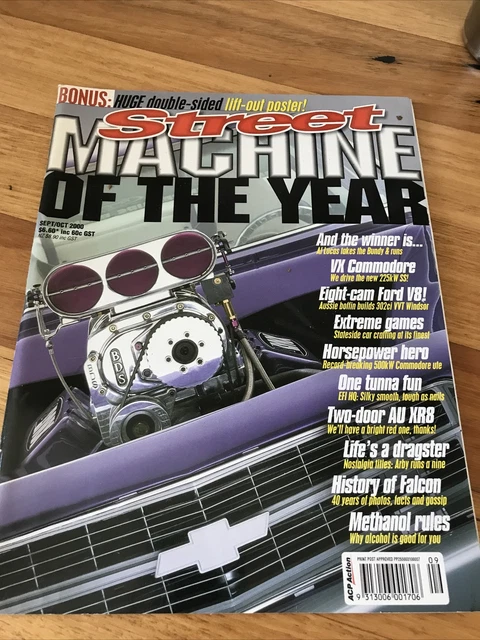 STREET MACHINE VINTAGE Car Magazine Mag 2000 SEPT OCT OF THE YEAR ...
