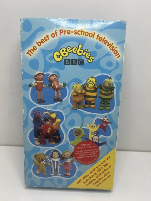 CBEEBIES BBC VHS Video Tape - The Best Of Pre-school Television 2002 £ ...