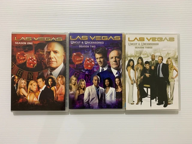LAS VEGAS DVD Season 1 2 3 PAL Region 4 Uncut & Uncensored Drama TV ...