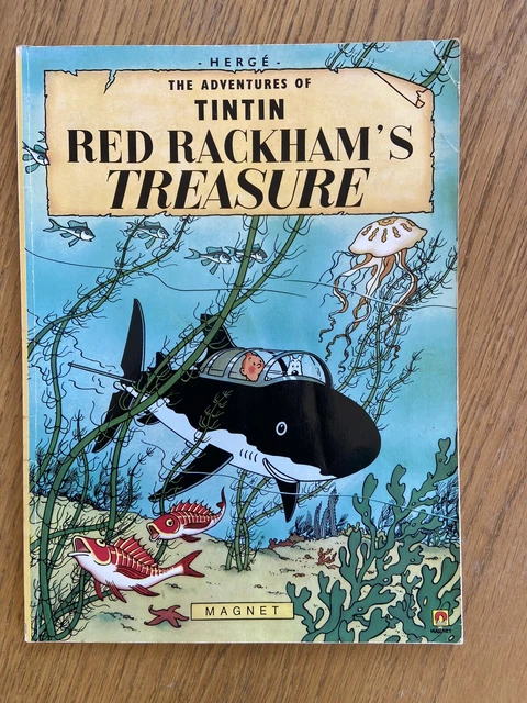 RED RACKHAM'S TREASURE (The Adventures of Tintin)-Hergé £6.50 - PicClick UK