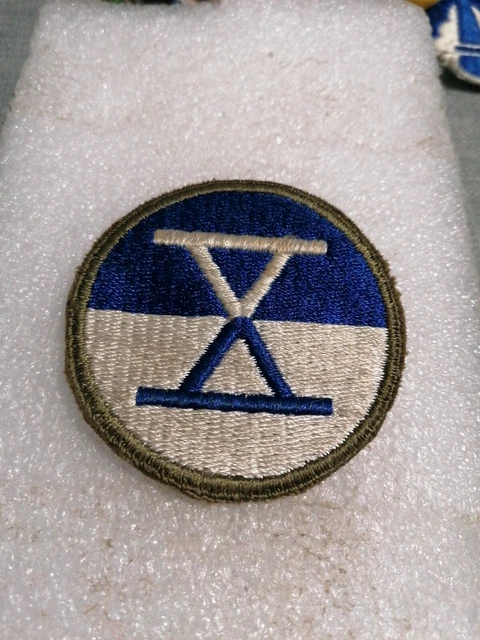 PATCH ARMEE US 10th ARMY CORPS ww2 original EUR 7,00 - PicClick FR