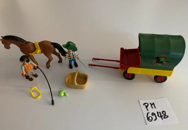 PLAYMOBIL 6948 AUSFLUG mit Ponywagen / Kutsche EUR 4,44 - PicClick DE