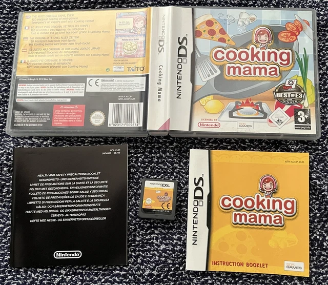 COOKING MAMA POUR Nintendo DS, DS lite, DSi, DSi XL, 2DS, 3DS EUR 11,85 ...