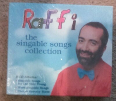 RAFFI THE SINGABLE Songs Collection (3 CD’s, 1996) Brand New Sealed $20 ...