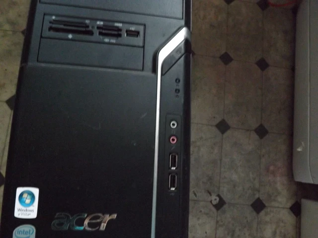 ACER PERSONAL COMPUTER Tower Model:- M1640 Spares Or Repairs (No Cables ...