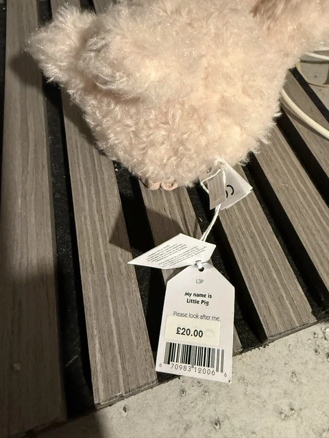 JELLYCAT LITTLE PIG Brand New with Tags Rare £40.00 - PicClick UK